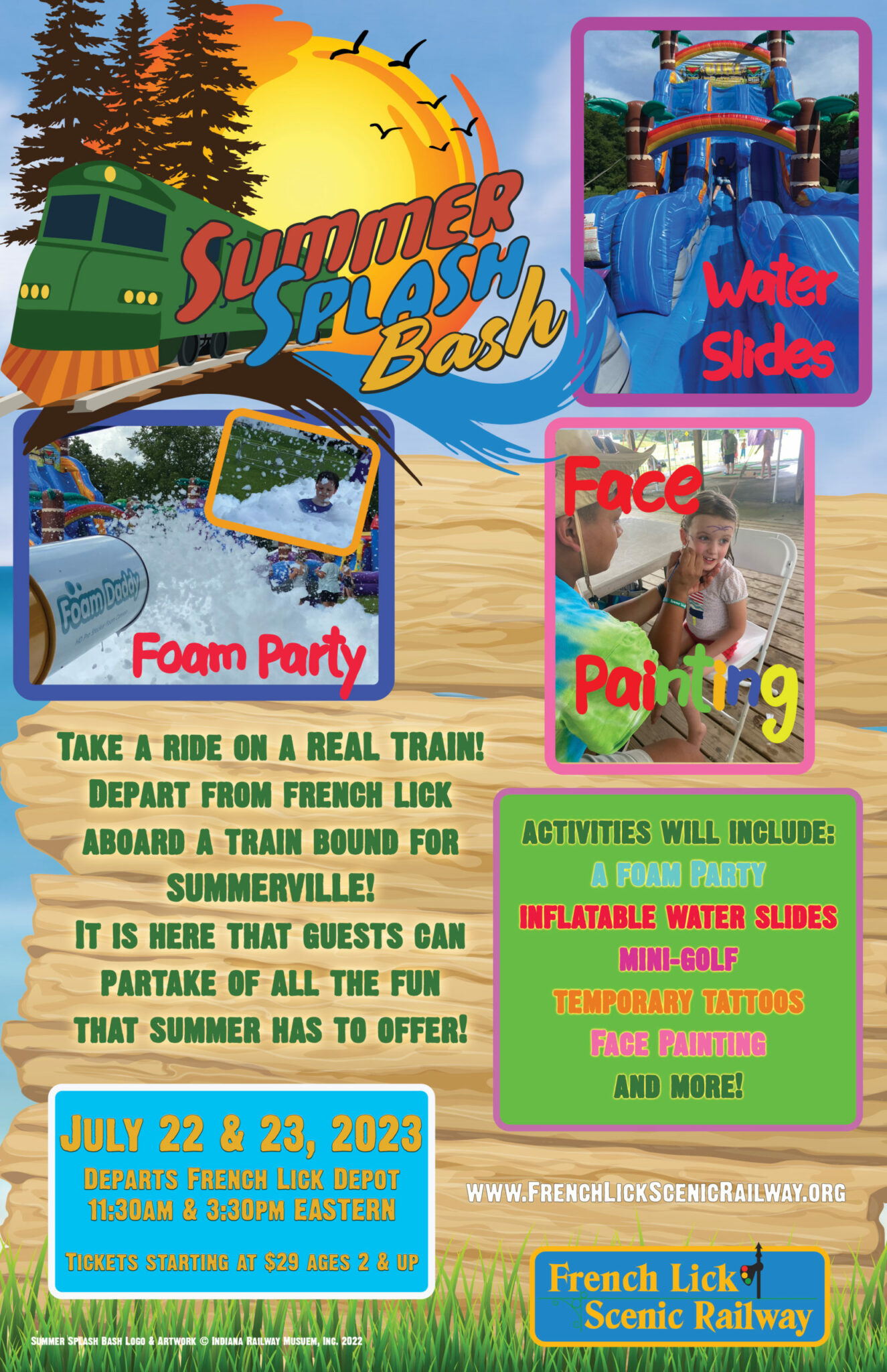 Summer Splash Bash | French Lick Scenic Railway