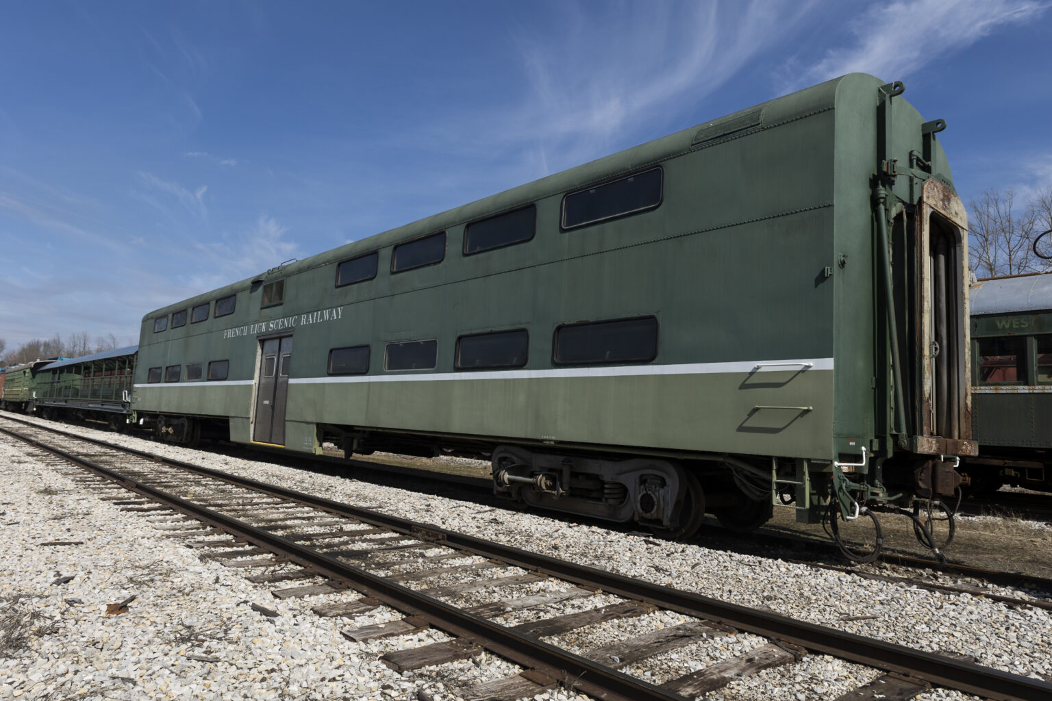 BI-LEVEL CARS | French Lick Scenic Railway